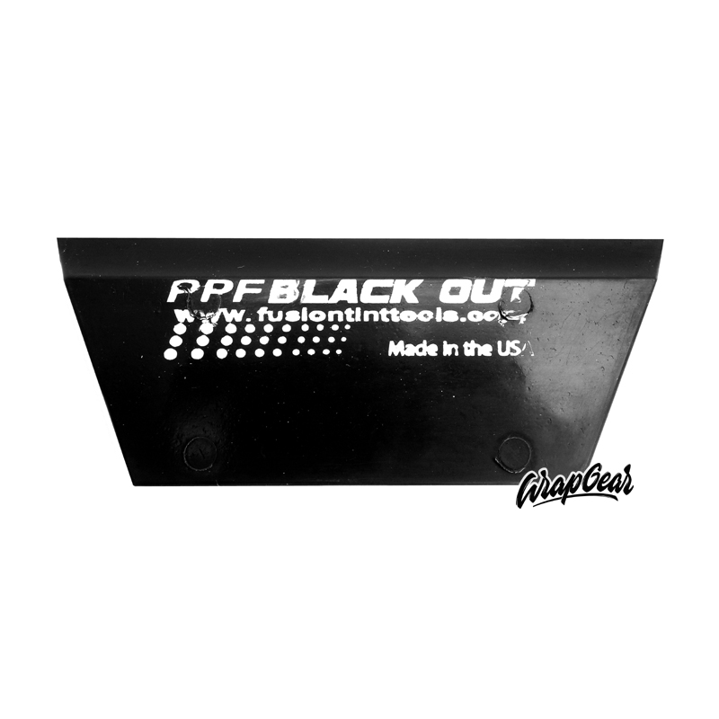 Fusion 5 inch / 12,7 cm PPF Black Out Blade Cropped - WrapGear