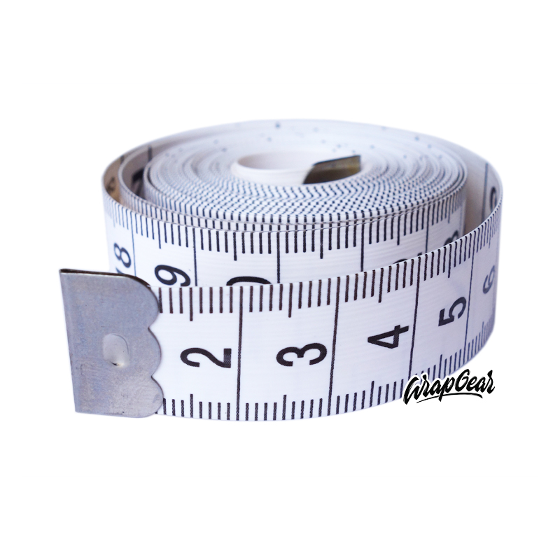 Meetband in cm en inch. - WrapGear