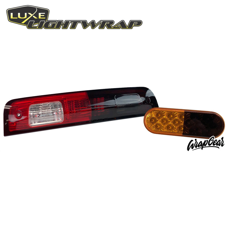 Taillight Tint Luxe LightWrap Dark Smoke Carbon Universal Headlight ...