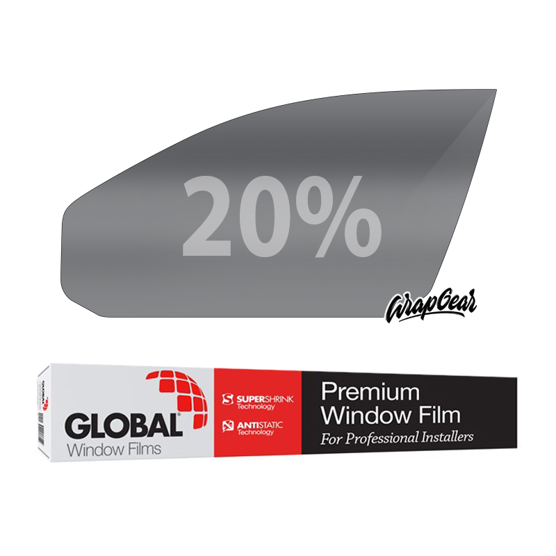 Global window film HP 20 Charcoal Premium - WrapGear