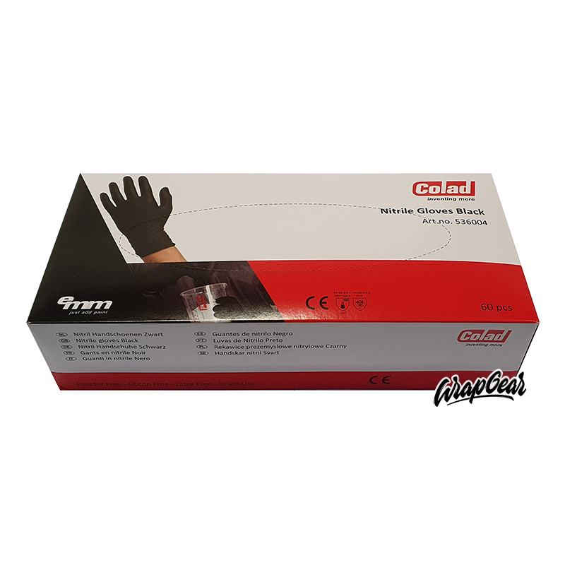 PPF Nitrile Handschoenen Zwart - WrapGear