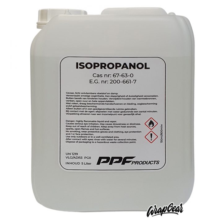 Isopropanol 5 Liter - WrapGear