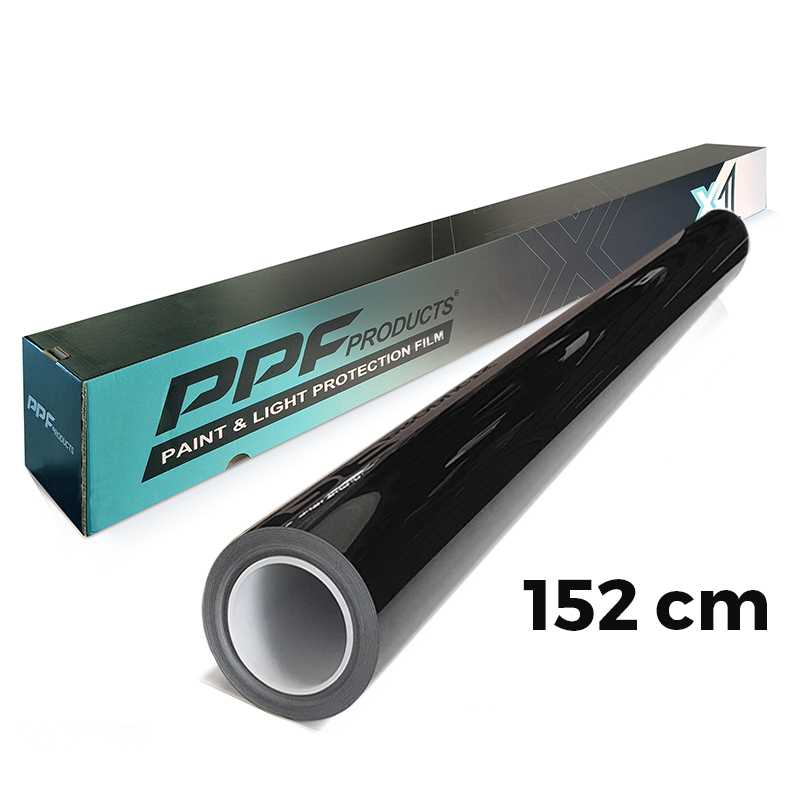 PPF Products® PPF - Black Gloss Hydrophobic 152 cm. - WrapGear