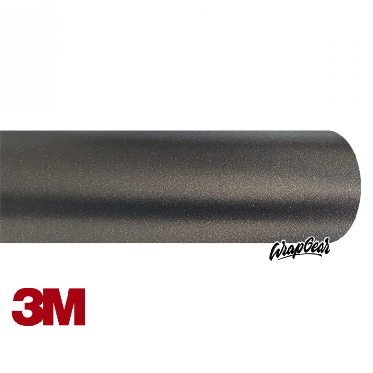 3M Satin Gold Dust BlackBreedte 152 cm - WrapGear