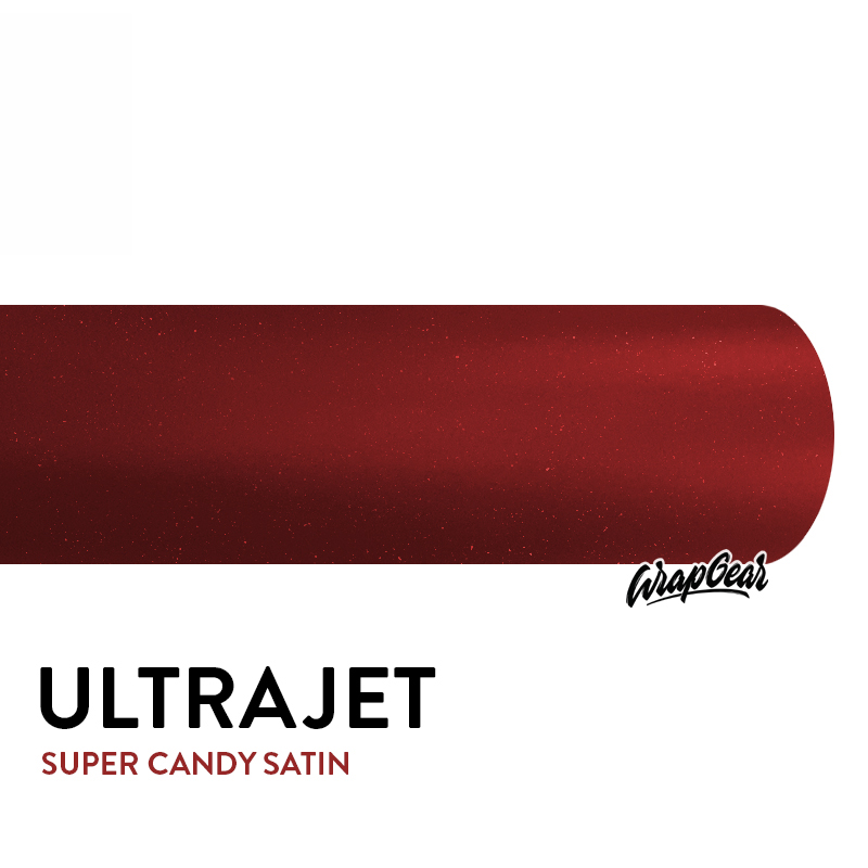 Super Candy FIRE RED Ultra Satin Candy - WrapGear