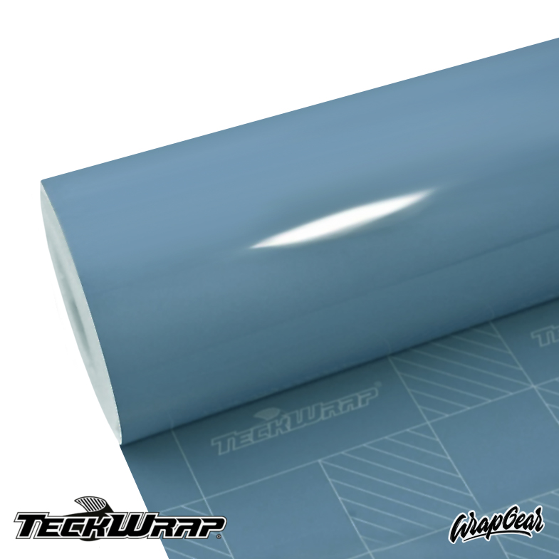 TeckWrap China Blue CG22-HD GLANS Breedte 152 cm x 18 Mtr - WrapGear
