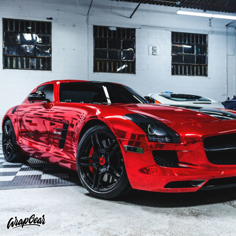 Hexis Super Chrome Red Gloss - WrapGear