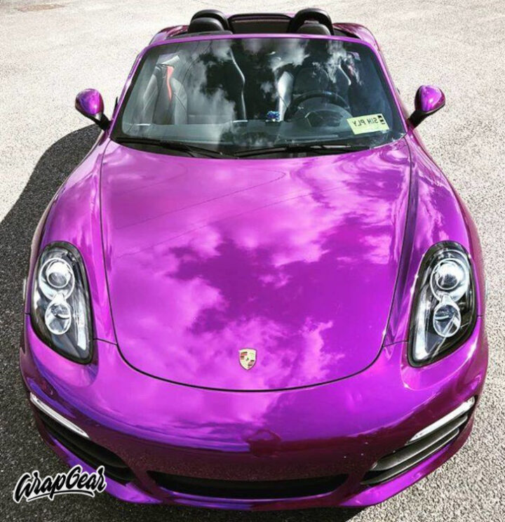 Hexis Super Chrome Purple Gloss - WrapGear