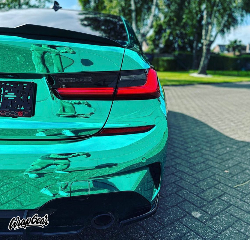 Hexis Super Chrome Turquoise Gloss - WrapGear