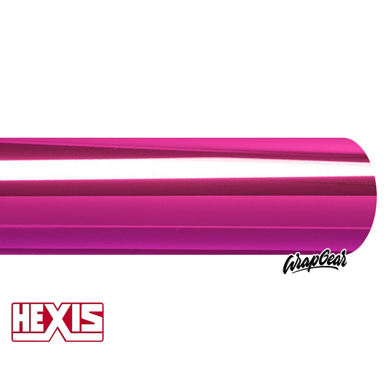 Hexis Super Chrome Pink Gloss - WrapGear