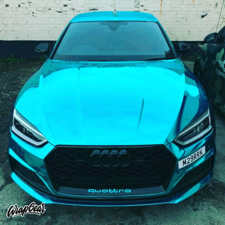 Hexis Super Chrome Light Blue Gloss - WrapGear