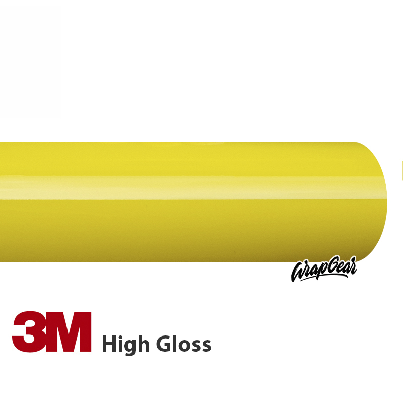 3M 2080-HG15 High Gloss Bright Yellow Breedte 152 cm - WrapGear