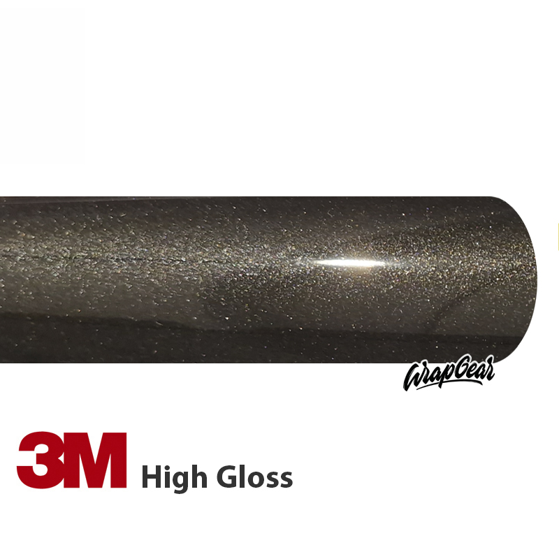 3M 2080-HG212 High Gloss Black Metallic Breedte 152 cm - WrapGear