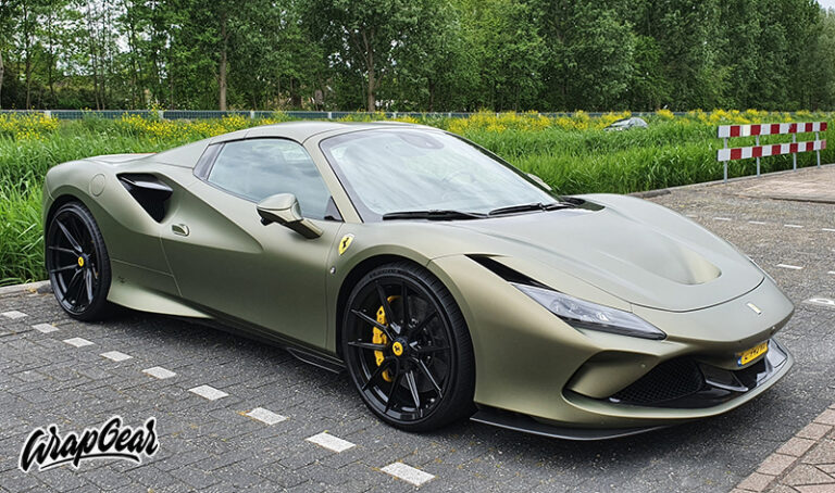 Oracal Ferrari Verde Masoni Opaco Satin Custom Colors by WrapGear ...
