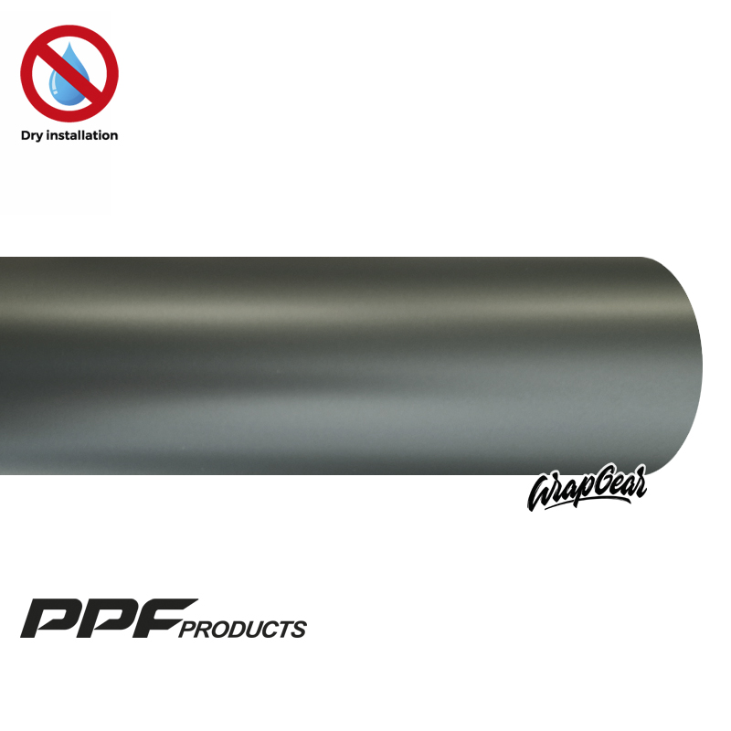 DRY PPF Wrap Satin Dark Grey - WrapGear