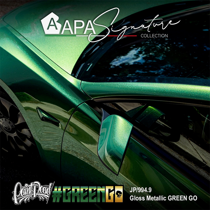 APA Powerjet Gloss Metallic Green Go By Paint is Dead JP/994.9 - WrapGear