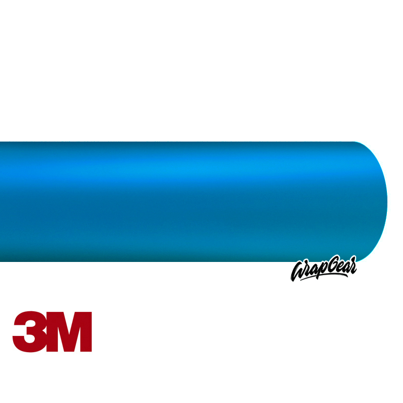 3M 2080-S347 Satin Perfect Blue Breedte 152 cm - WrapGear