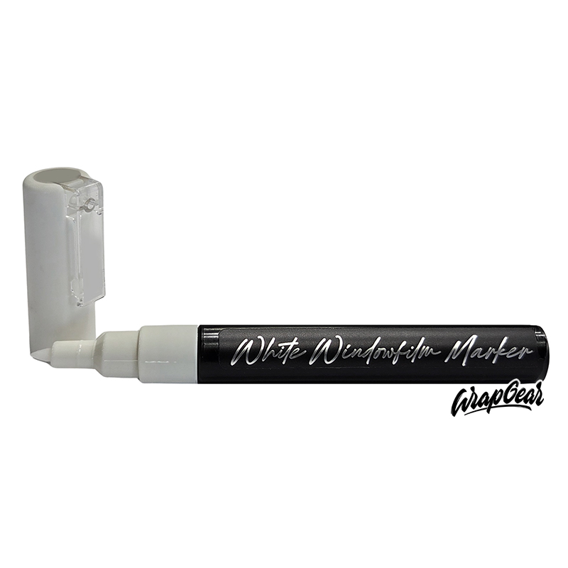 White Windowfilm Marker Thick 1,5 mm. - WrapGear