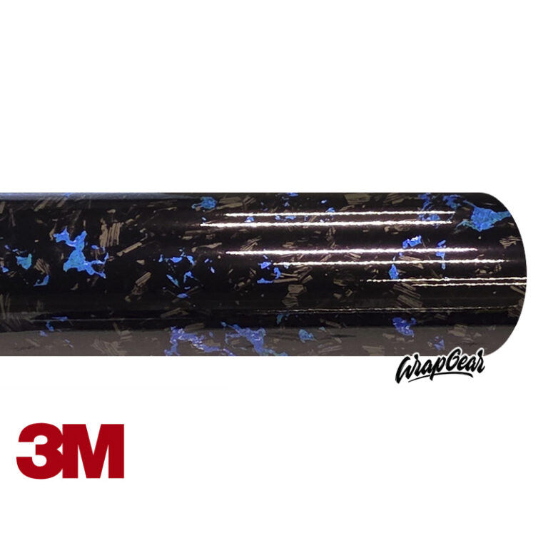 Forged Blue Carbon Gloss Custom Colors By WrapGear - WrapGear