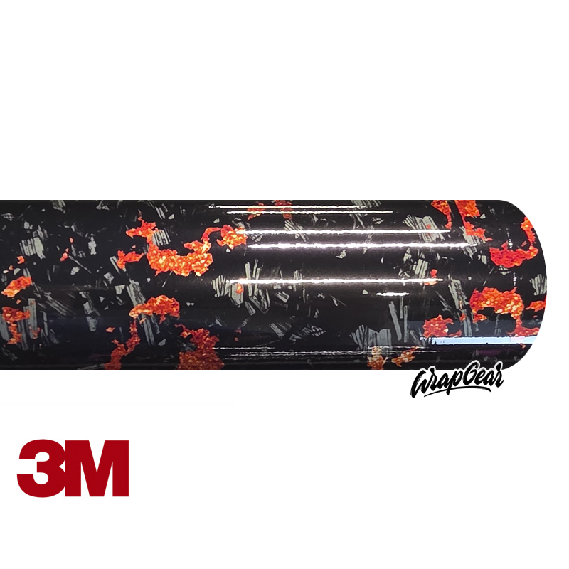 Forged Red Carbon Gloss Custom Colors By WrapGear - WrapGear