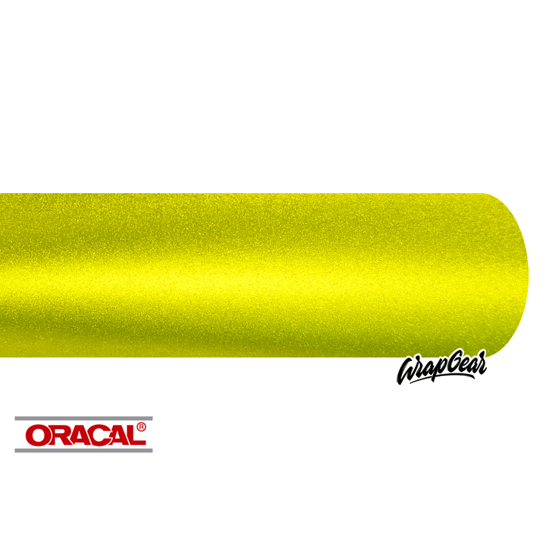 Oracal 970-183M Sparkling citrus fury SATIN Rapid Air Breedte 152 cm ...